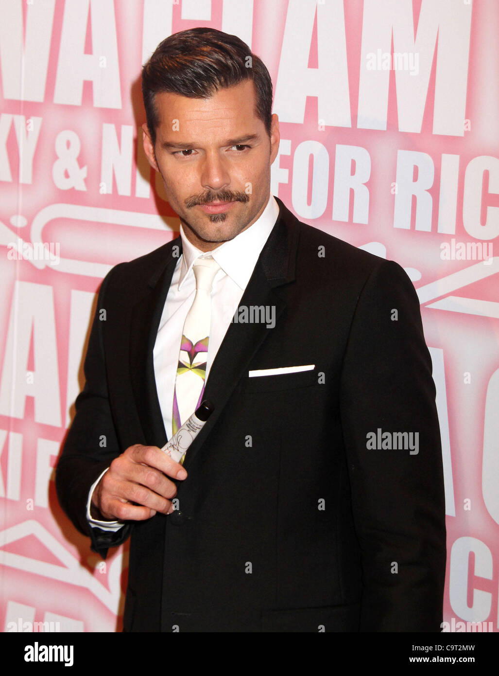 Feb. 15, 2012 - New York, New York, U.S. - Singer RICKY MARTIN attends ...