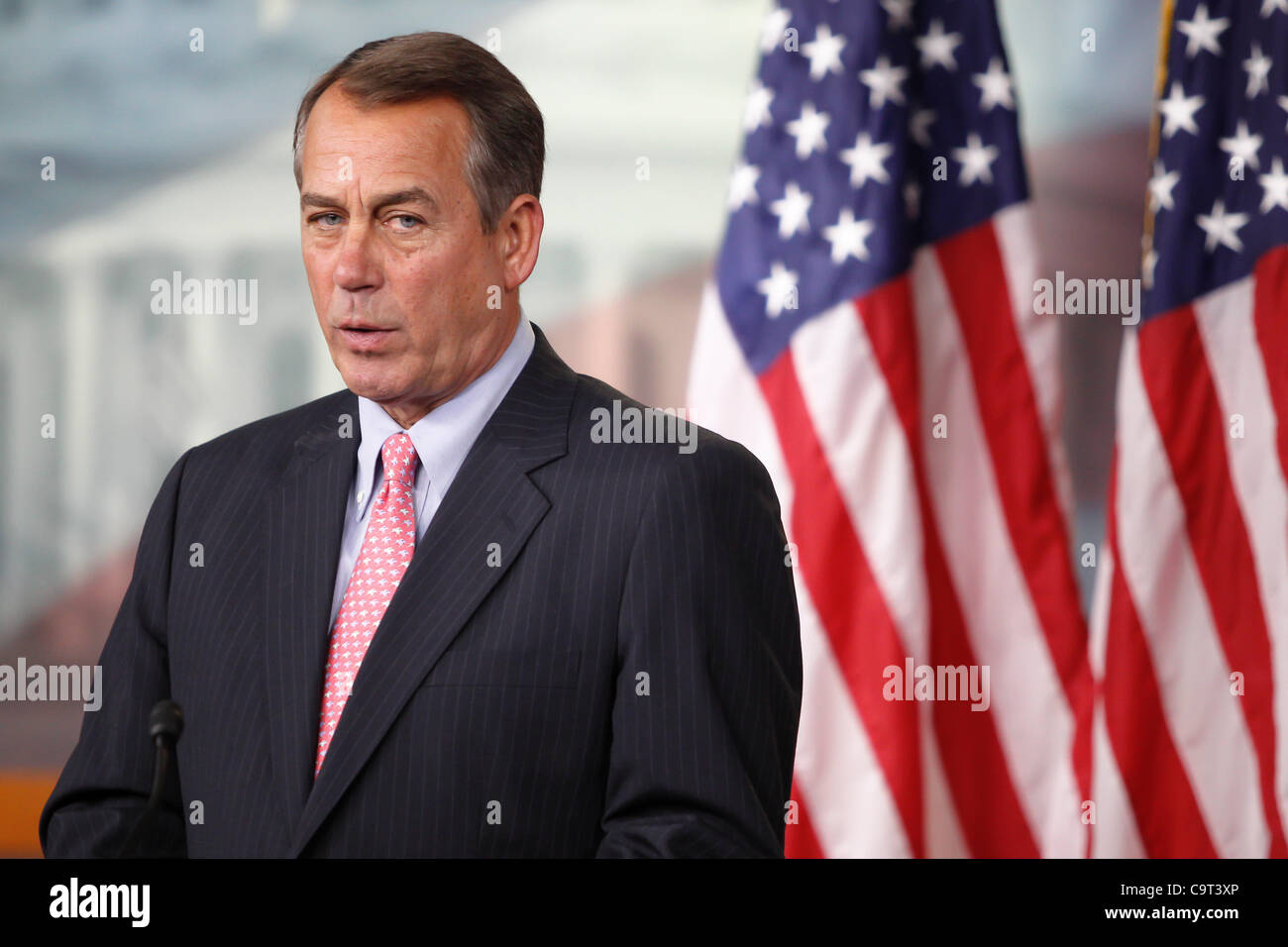 Feb. 16, 2012 - Washington, D.C, U.S. - House Speaker JOHN BOEHNER ...