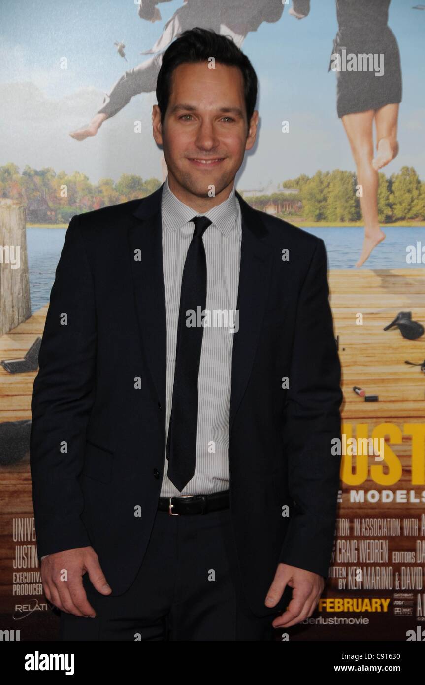 Paul Rudd at arrivals for WANDERLUST Premiere, Village Theatre in ...