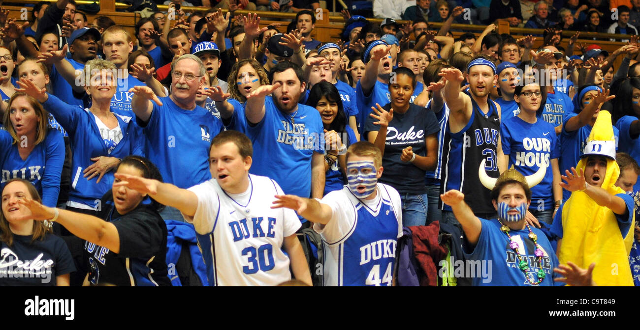 Duke blue devils basketball fans hi-res stock photography and images ...