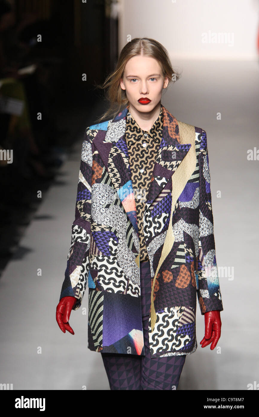Basso & Brooke Runway AW 2012/13 during London Fashion week at ...