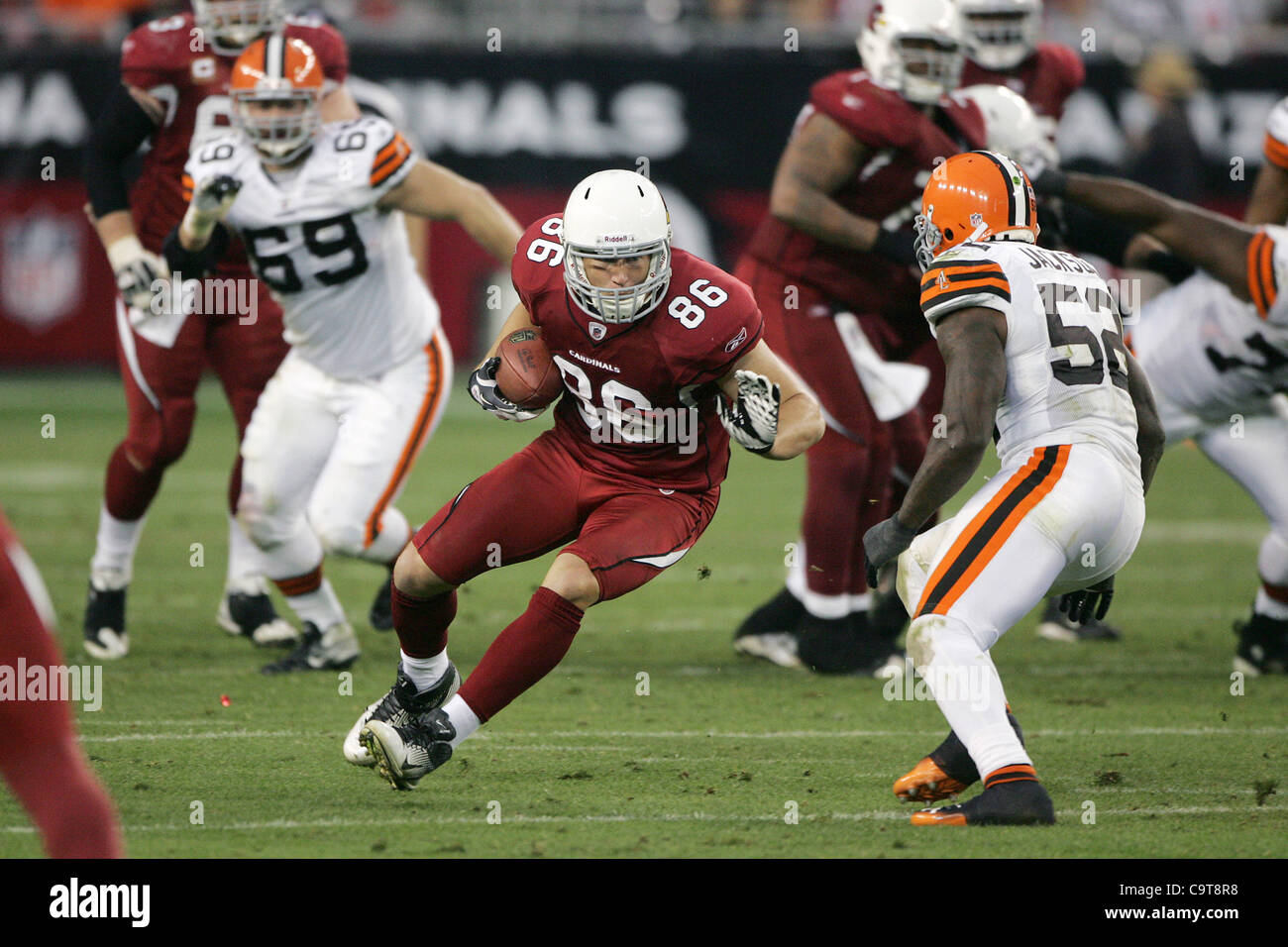 Dec. 18, 2011 - Glendale, Arizona, U.S - Arizona Cardinals tight end ...