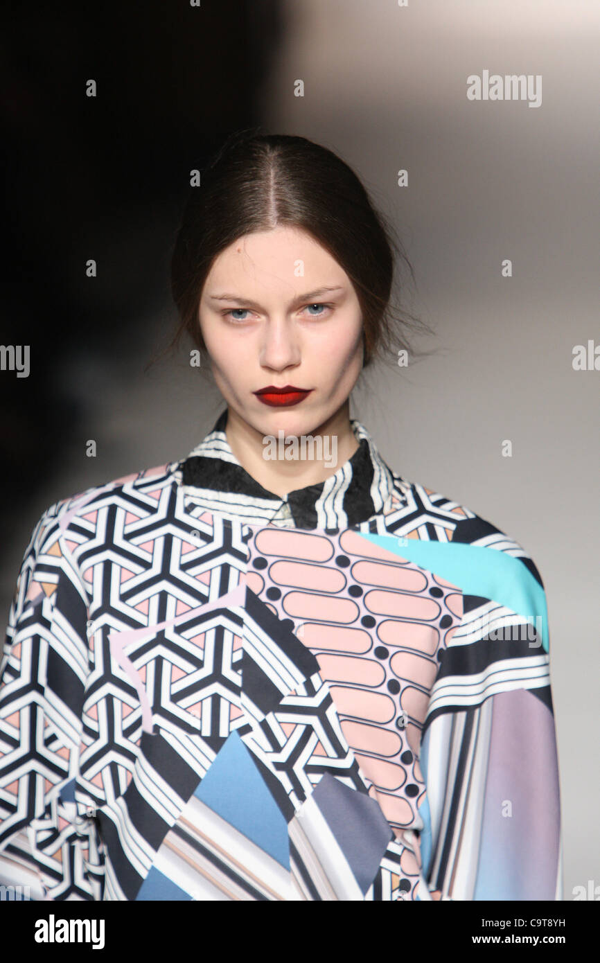 Basso & Brooke Runway AW 2012/13 during London Fashion week at ...