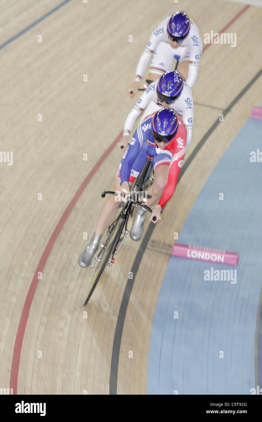 17/2/12 UCI Track Cycling World Cup at London Olympic Velodrome GB ...