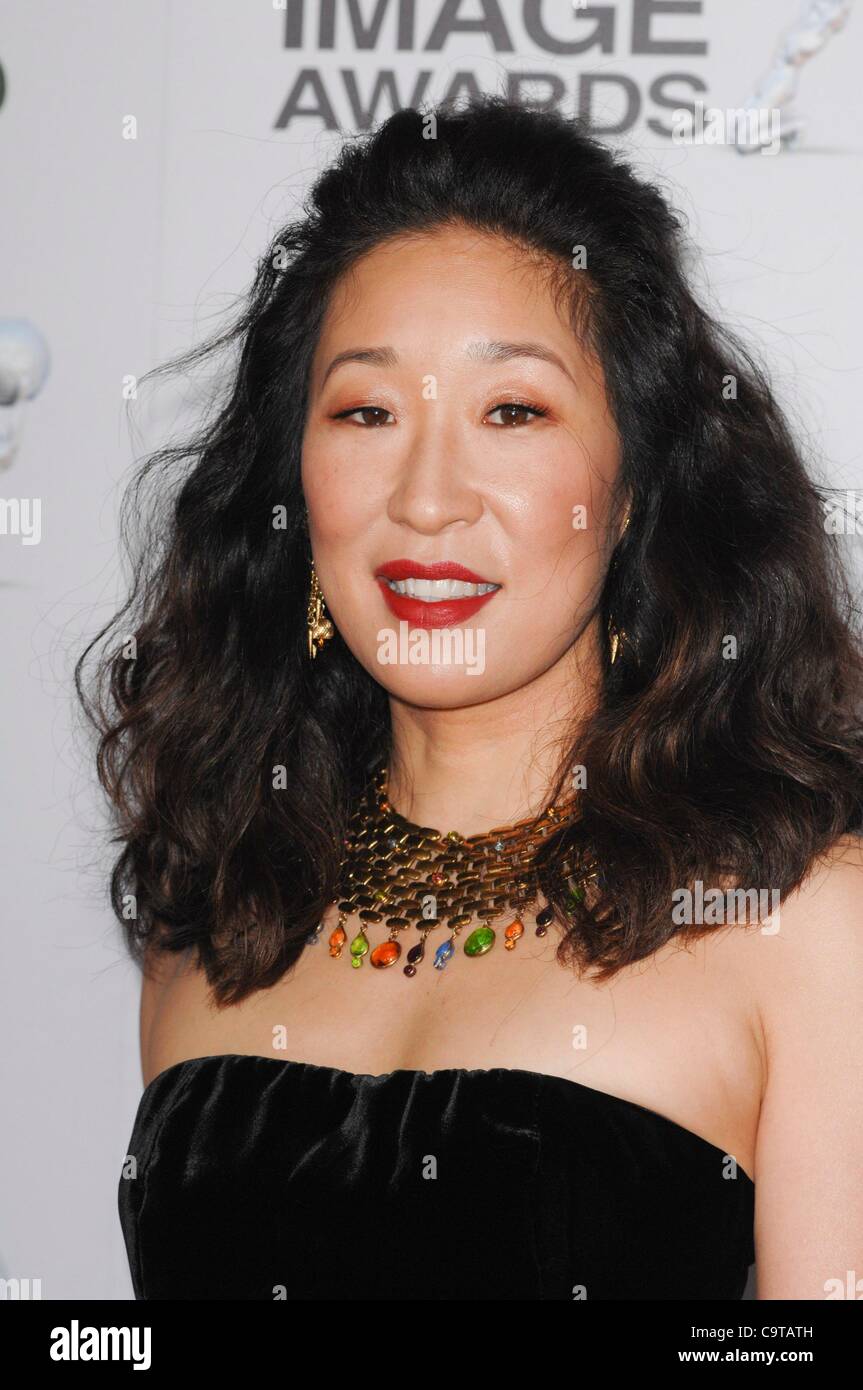 Sandra Oh at arrivals for 43rd NAACP Image Awards - ARRIVALS, Shrine ...