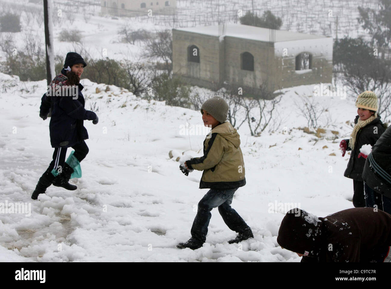 Feb. 18, 2012 - Hebron, West Bank, Palestinian Territory - Palestinians ...