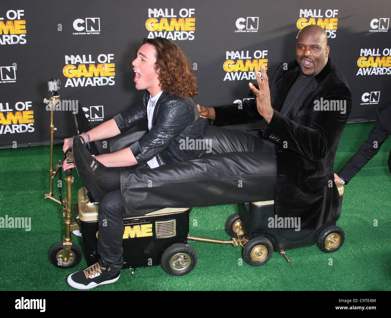 JACKSON ROGOW & SHAQUILLE O'NEAL CARTOON NETWORK HOSTS 2ND ANNUAL HALL ...