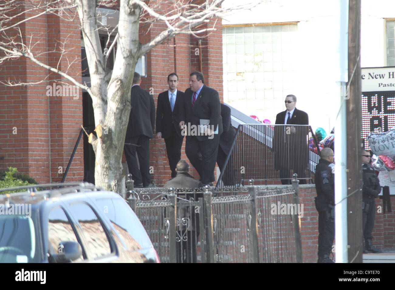 Whitney houston funeral hi-res stock photography and images - Alamy