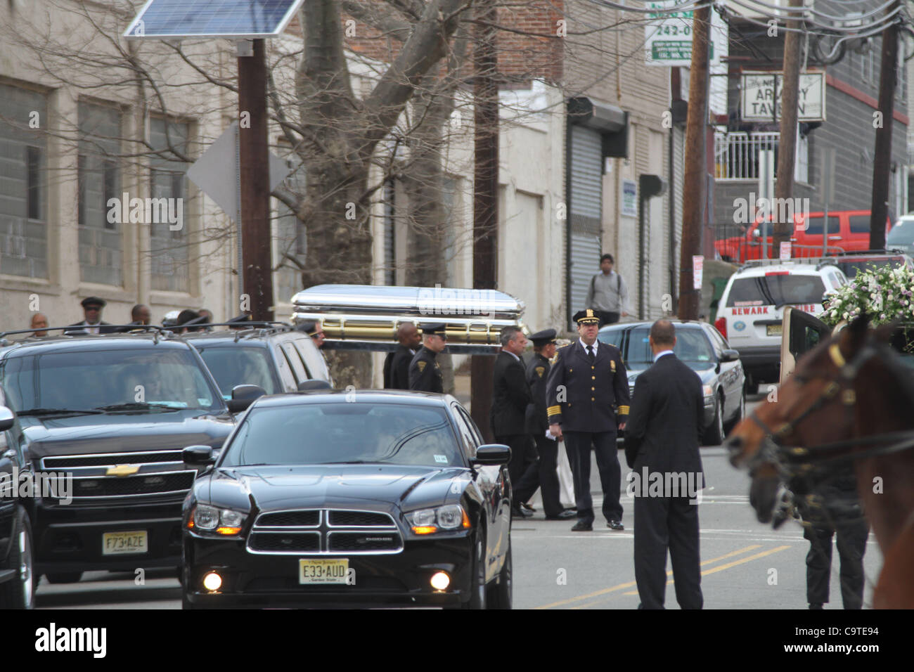 Feb. 18, 2012 - New York, New York, U.S. - Whitney Houston Funeral held ...