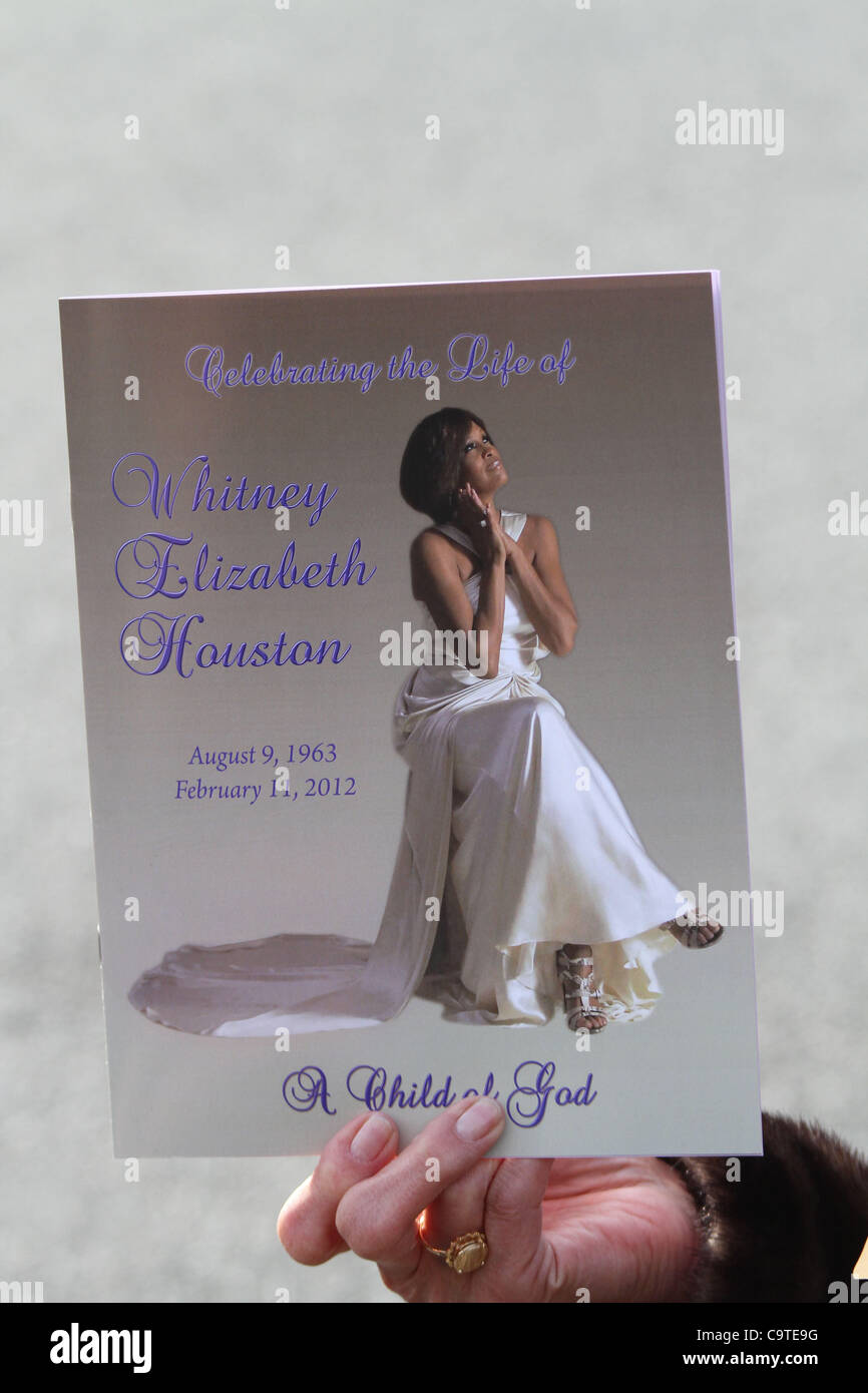 Feb. 18, 2012 - New York, New York, U.S. - Whitney Houston Funeral held ...