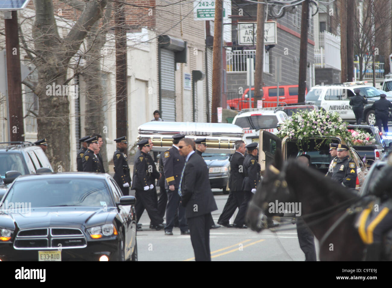 Feb. 18, 2012 - New York, New York, U.S. - Whitney Houston Funeral held ...