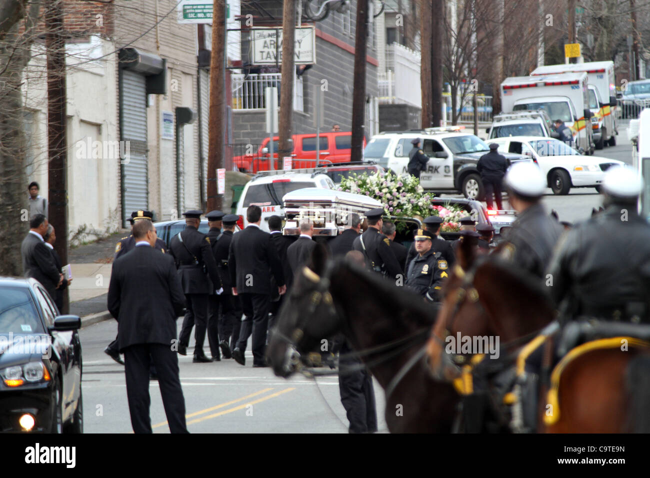 Feb. 18, 2012 - New York, New York, U.S. - Whitney Houston Funeral held ...