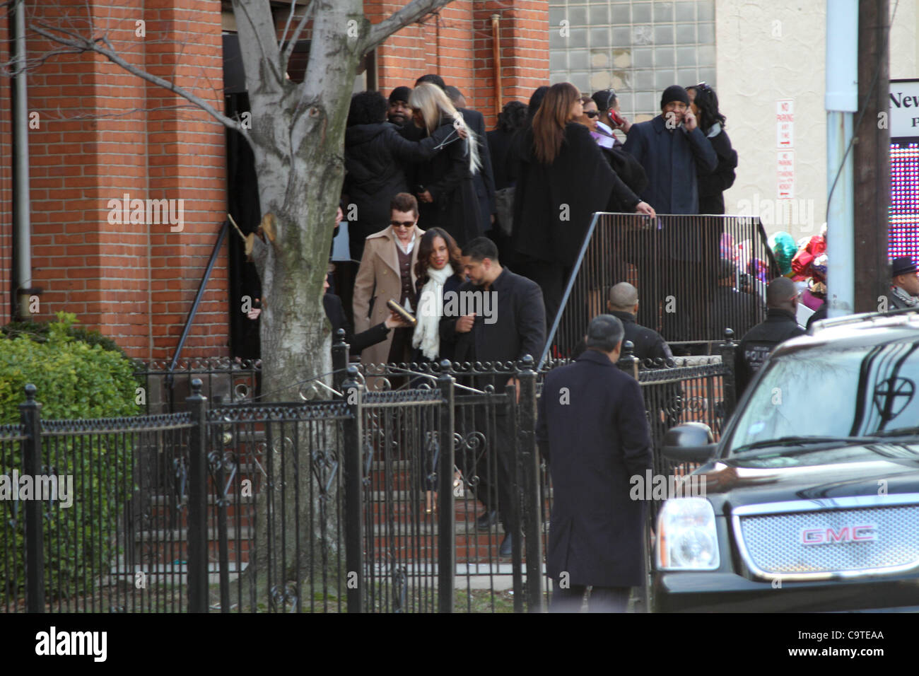 Whitney houston funeral hi-res stock photography and images - Alamy