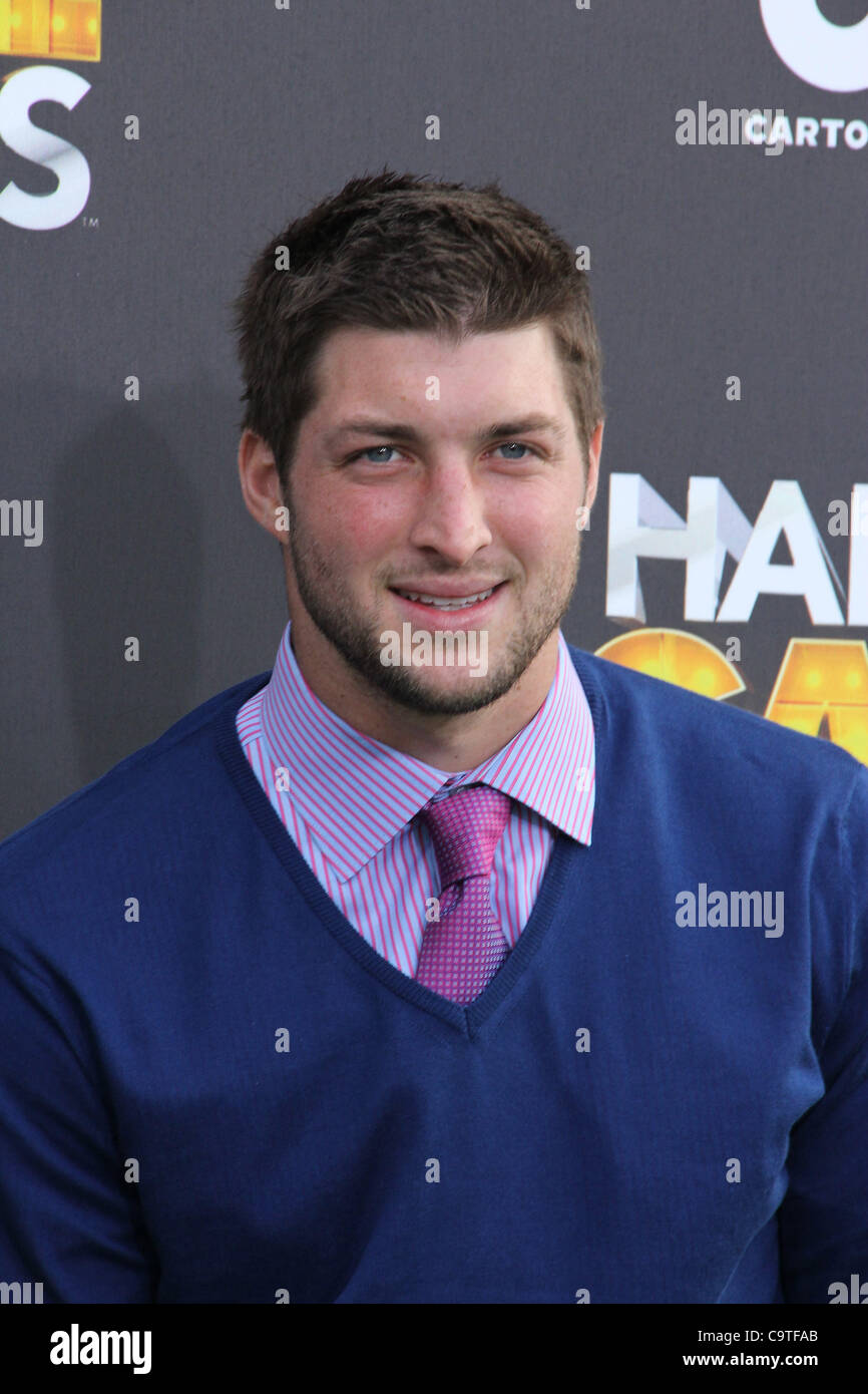 Feb. 18, 2012 - Los Angeles, California, U.S. - Tim Tebow.Cartoon ...