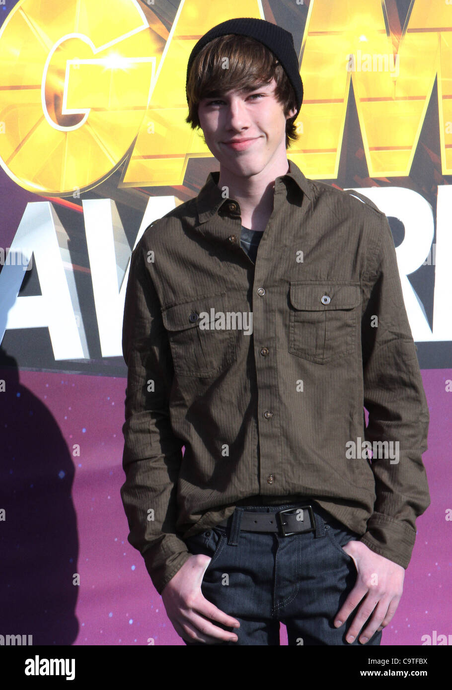 Feb. 18, 2012 - Los Angeles, California, U.S. - Noah Crawford .Cartoon ...