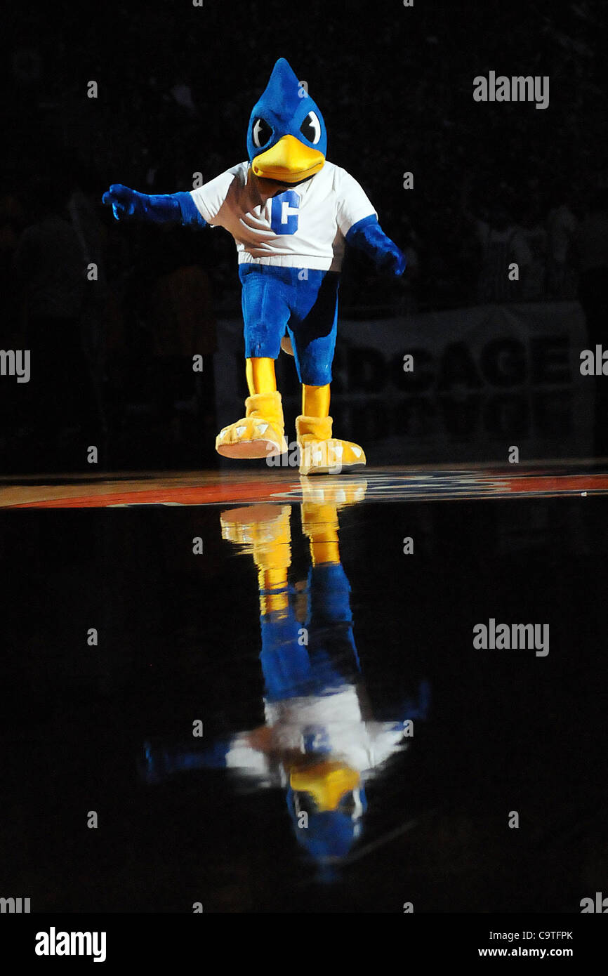 Feb. 18, 2012 - Omaha, Nebraska, U.S - The Creighton mascot awaits the ...