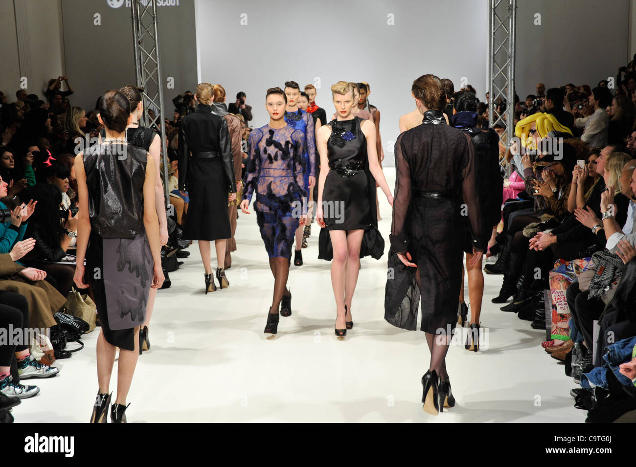 Bernard Chandran Catwalk Fashion Show at the Freemaso's Hall London ...