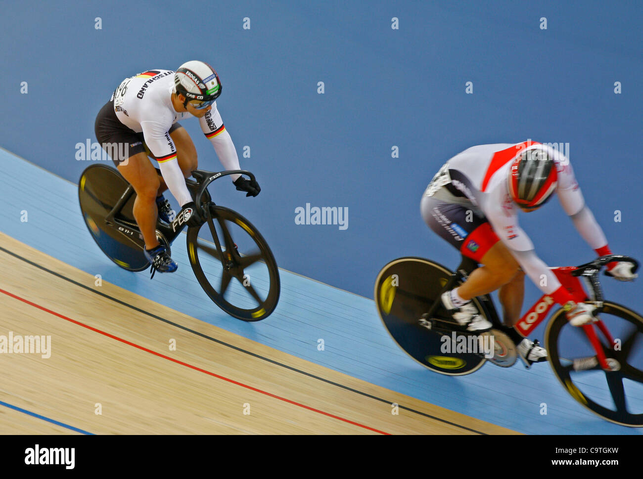 19.02.2012 London England. Robert Forstemann (GER) competes in the mens ...