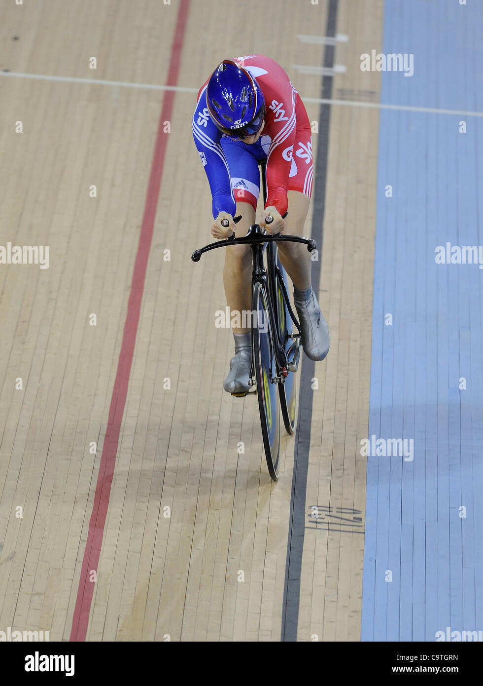 London, England, 12-02-18. Joanna ROWSELL (GBR) in the final of the ...