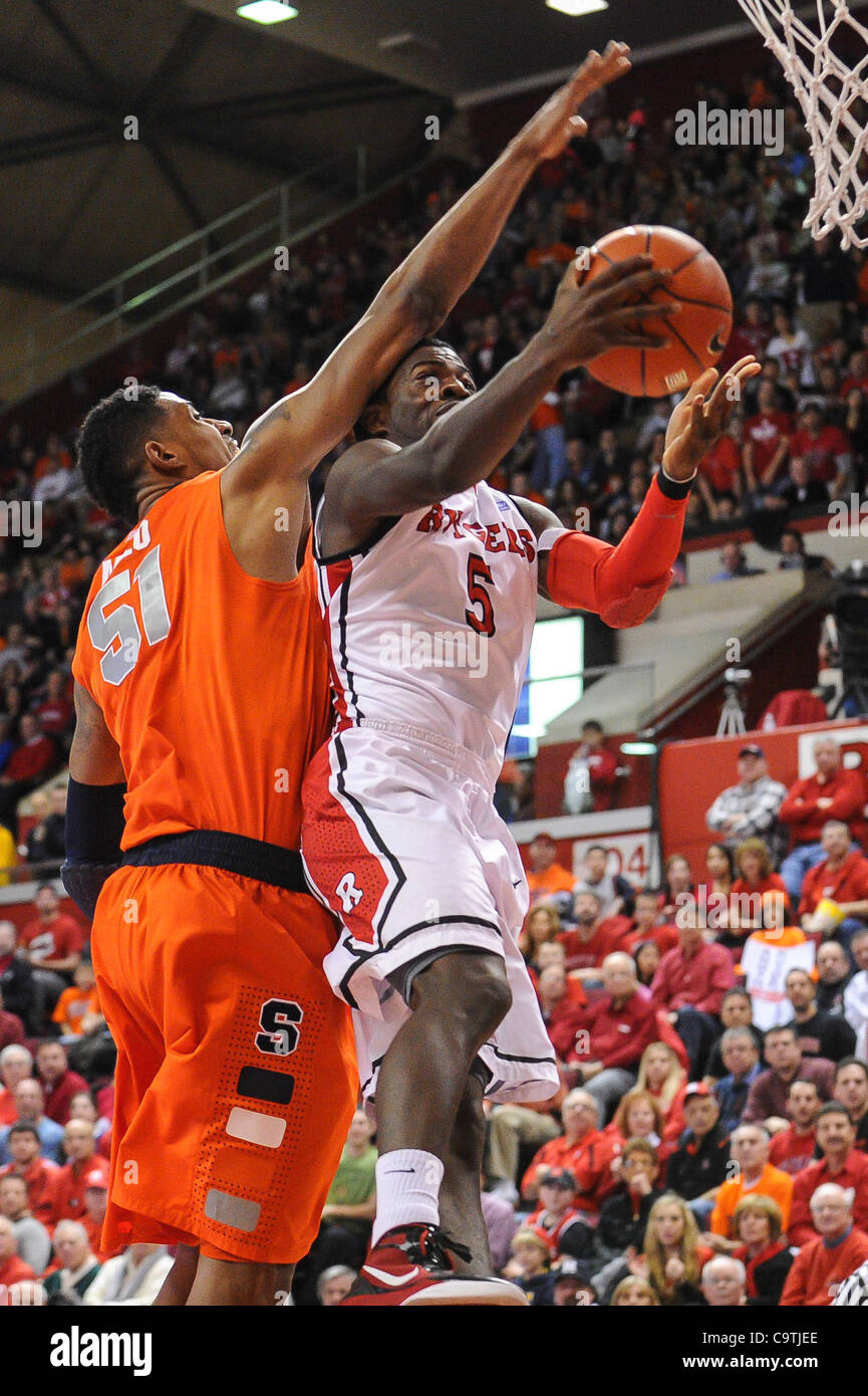 Feb. 19, 2012 - Newark, New Jersey, U.S. - Rutgers Scarlet Knights ...