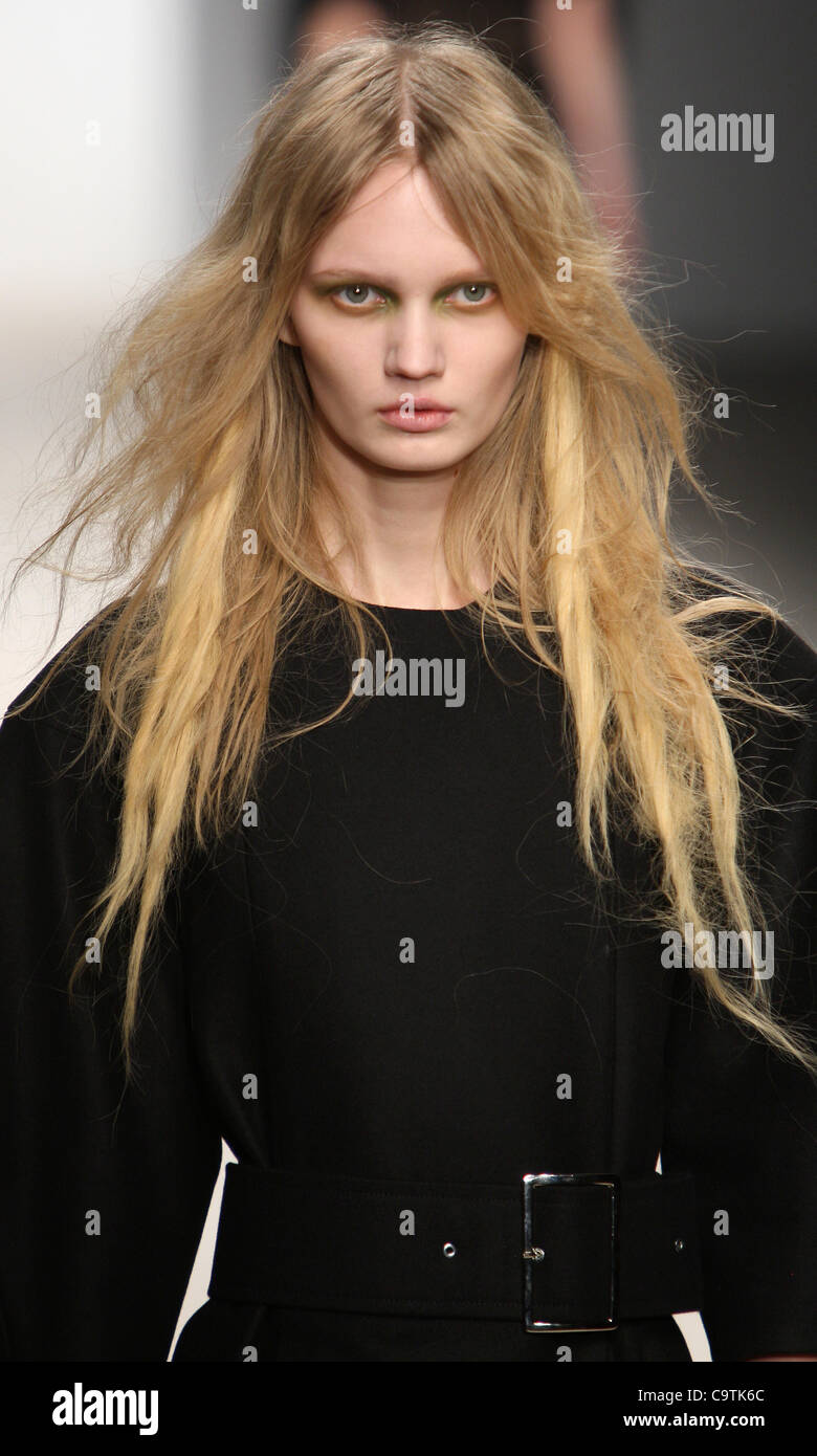 John Rocha Runway AW 2012/13 during London Fashion Week at Somerset House in London on 18th ...