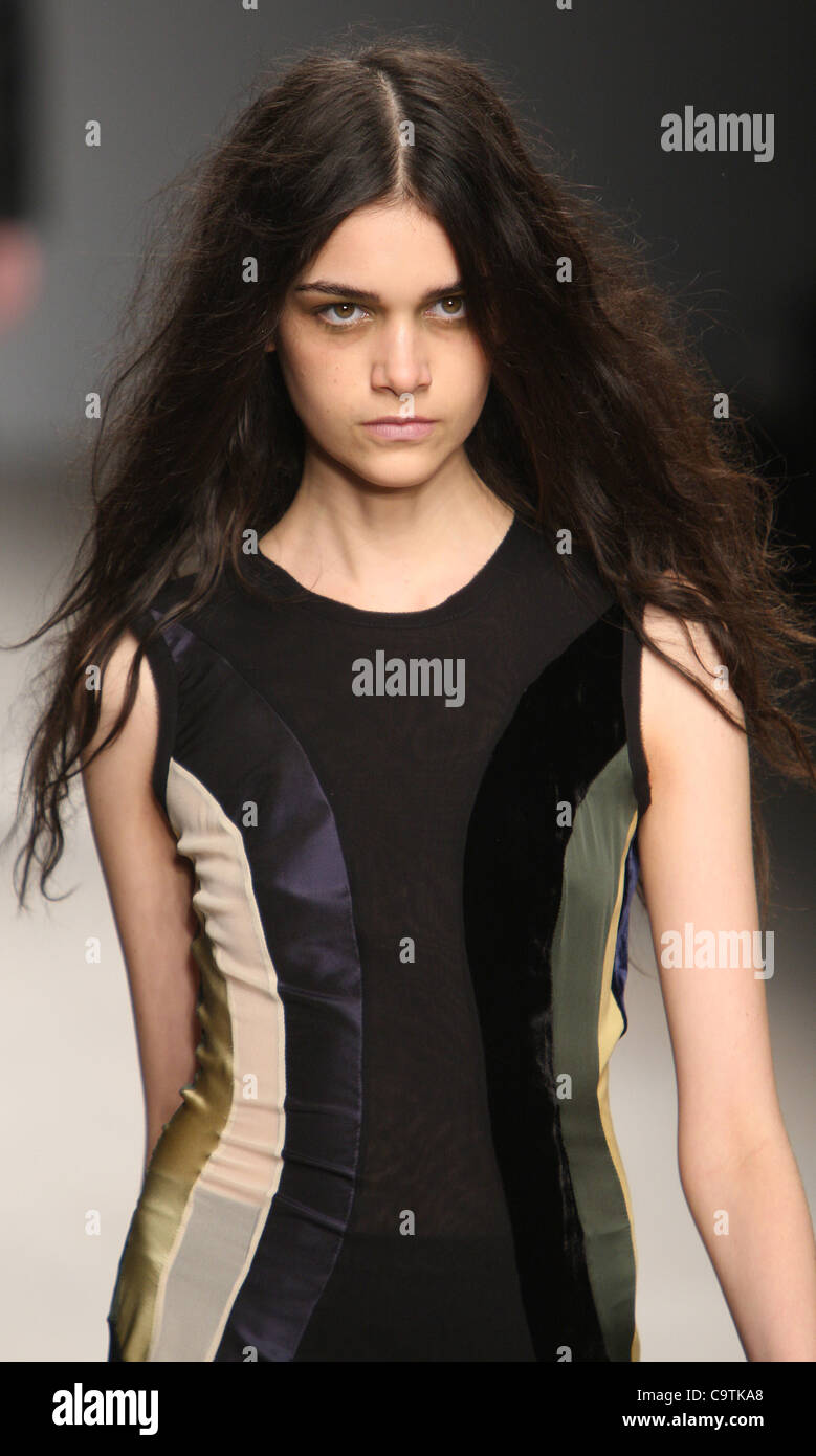 John Rocha Runway AW 2012/13 during London Fashion Week at Somerset House in London on 18th ...