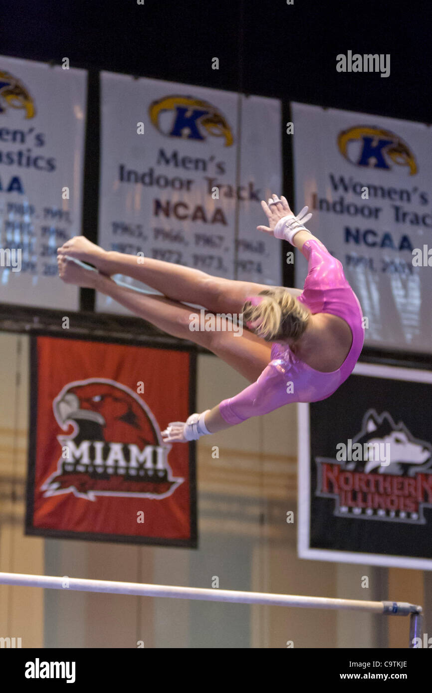 Feb. 19, 2012 - Kent, Ohio, U.S - Jaimee Caldwell of Kent State ...