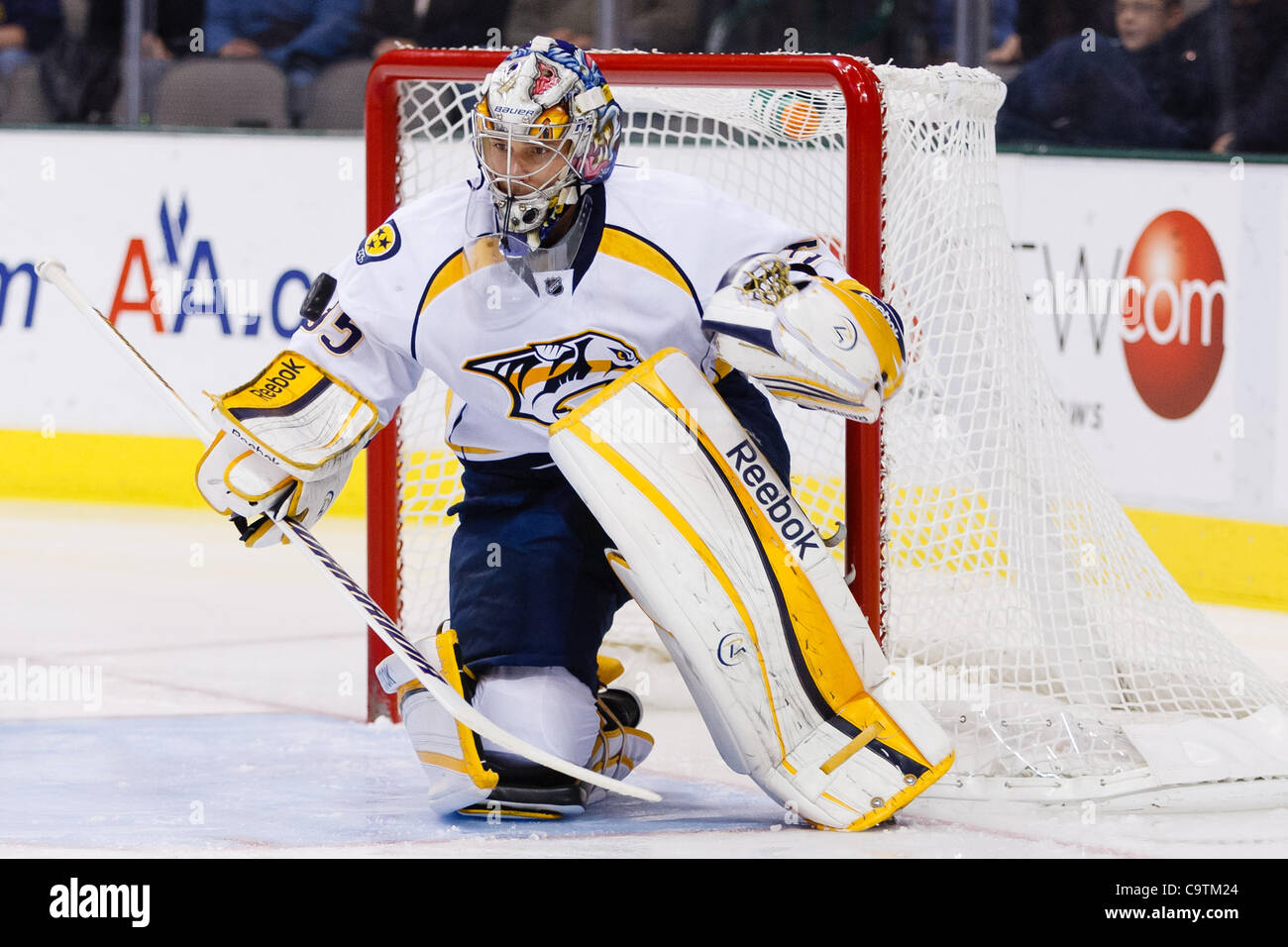 Nashville predators goalie pekka rinne hi-res stock photography and ...