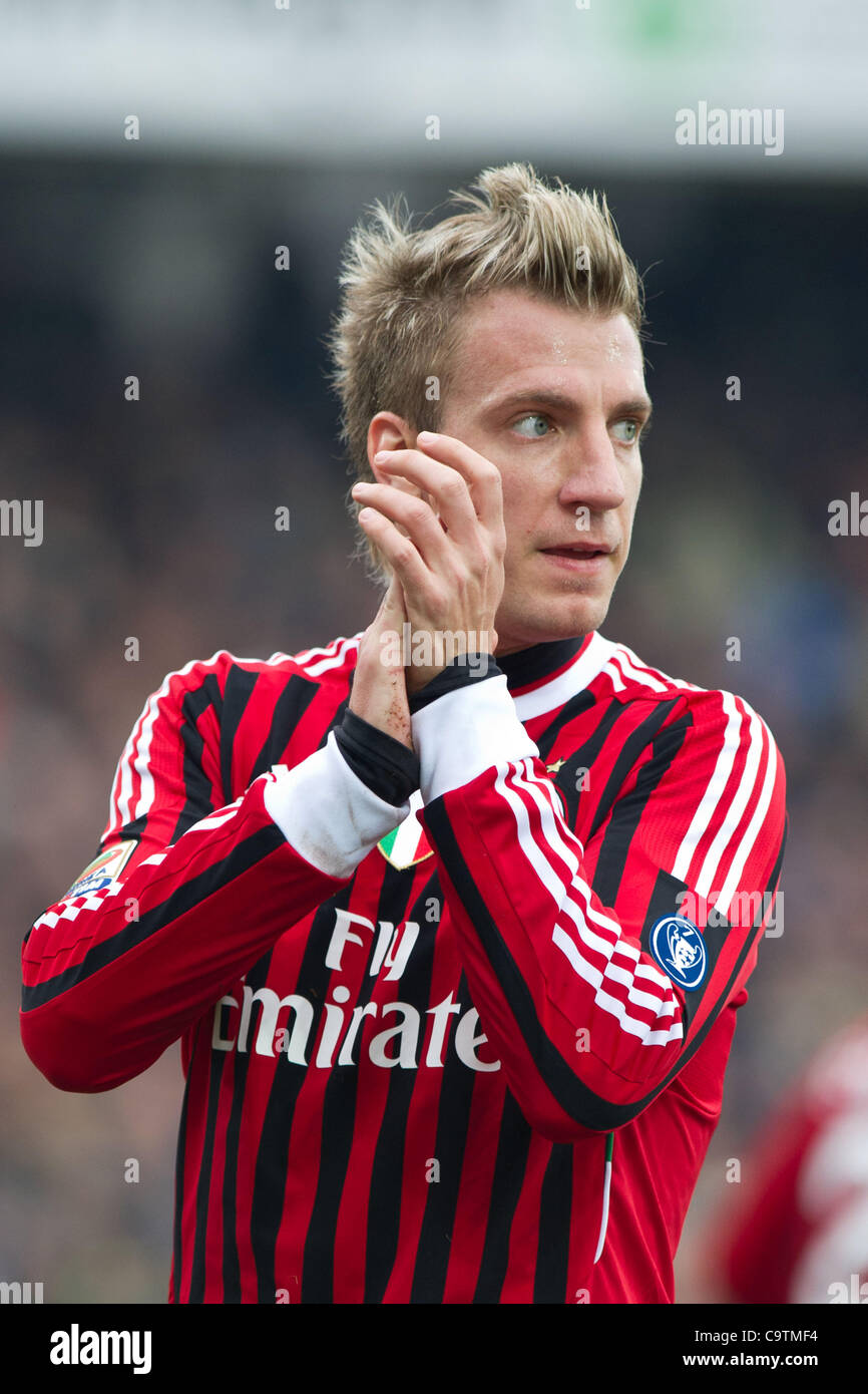 Maxi Lopez (Milan), FEBRUARY 19, 2012 - Football / Soccer : Italian ...