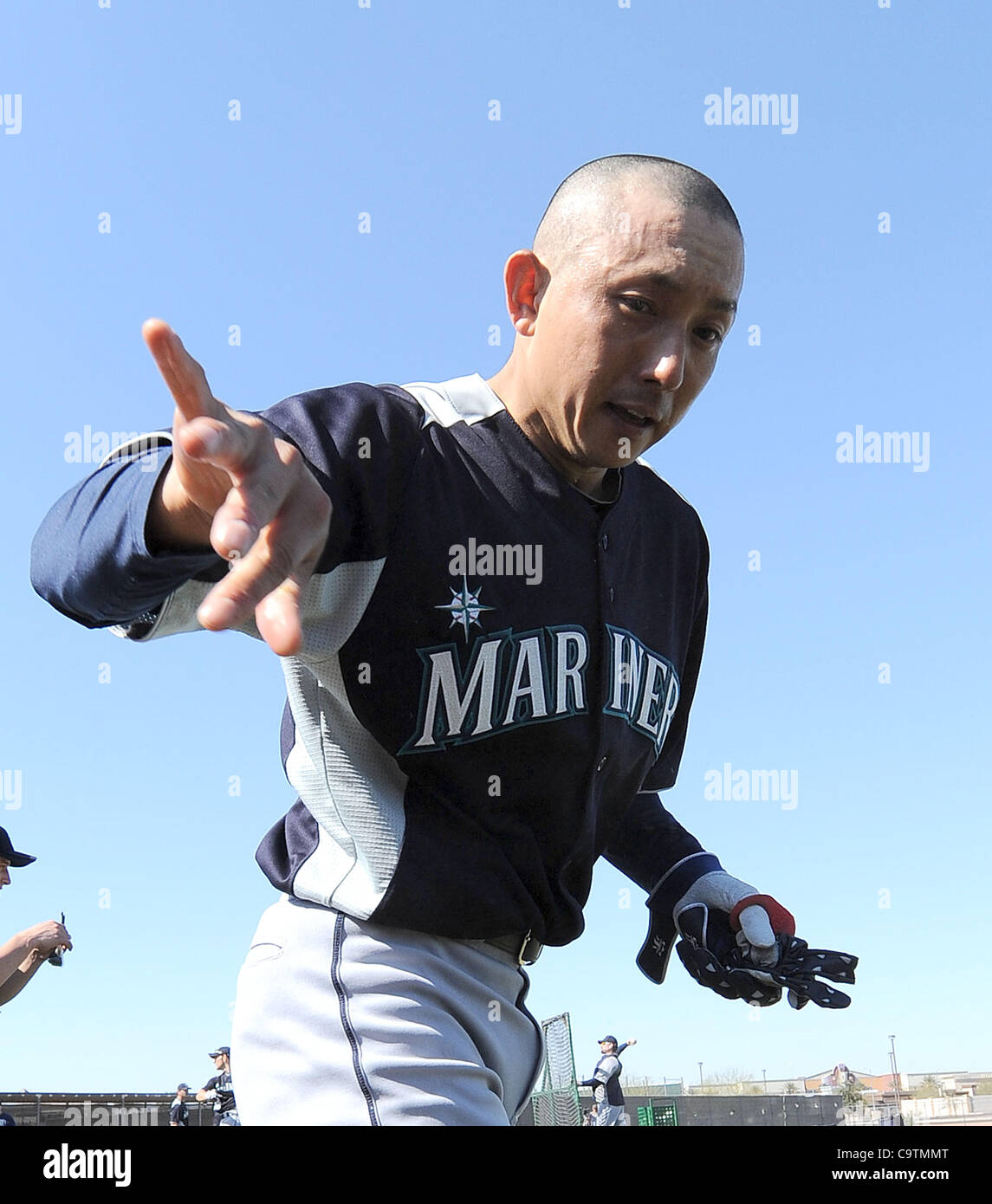 Munenori Kawasaki (Mariners), FEBRUARY 18, 2012 - MLB : Seattle ...