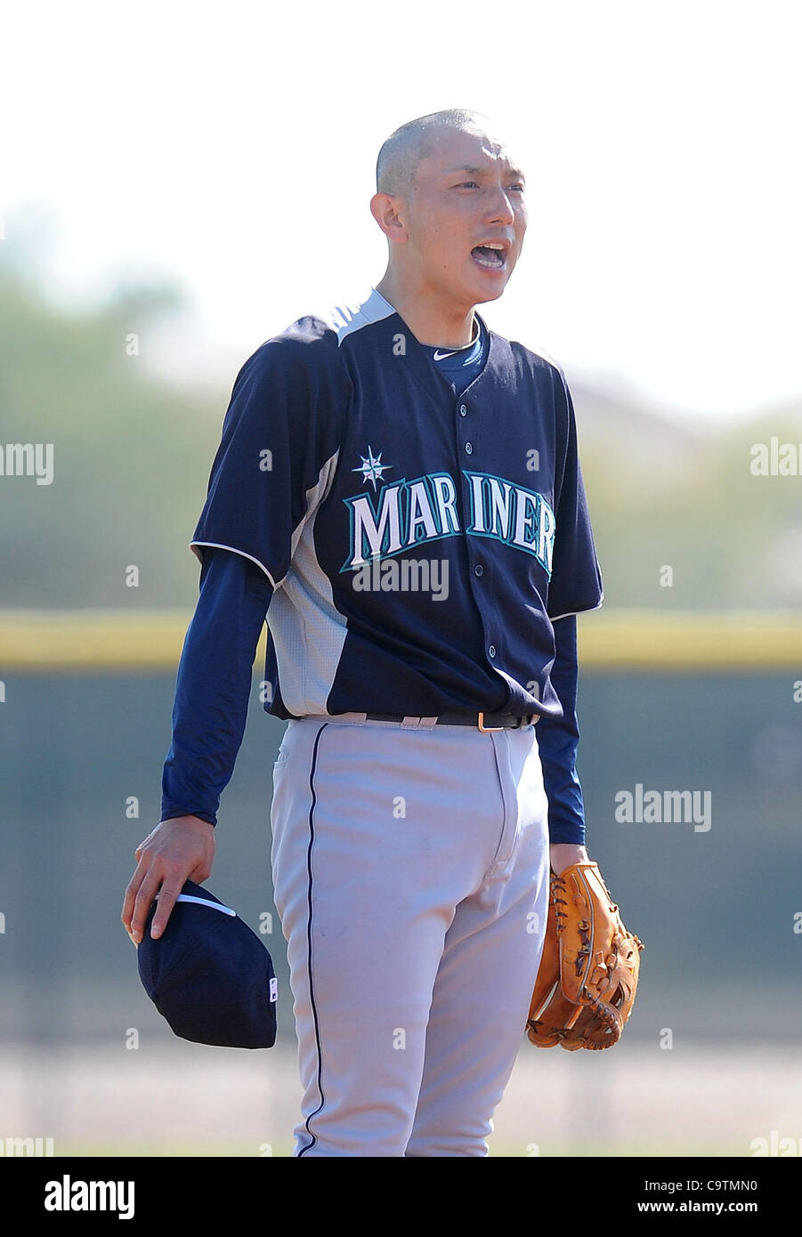 Munenori Kawasaki (Mariners), FEBRUARY 18, 2012 - MLB : Seattle ...