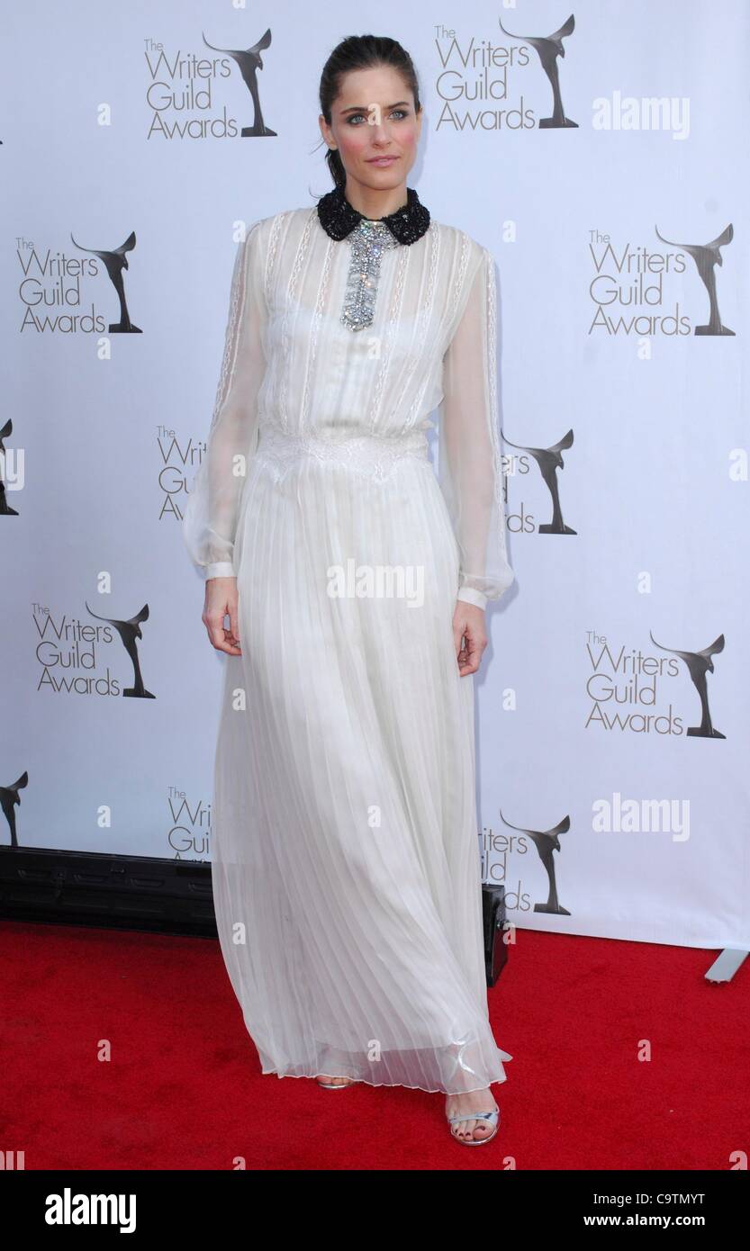 Amanda Peet in attendance for 64th Annual 2012 Writers Guild of America ...