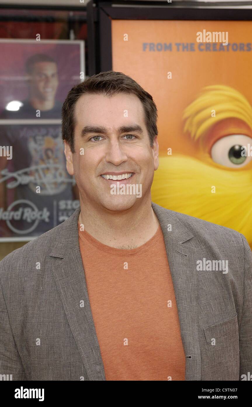 Rob Riggle at arrivals for Dr. Suess' THE LORAX Premiere, Universal ...