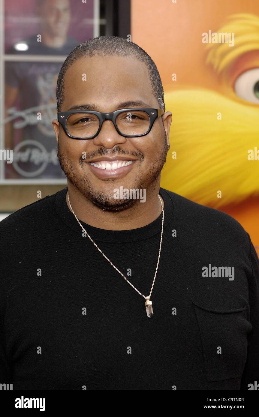 Christopher Tricky Stewart at arrivals for Dr. Suess' THE LORAX ...