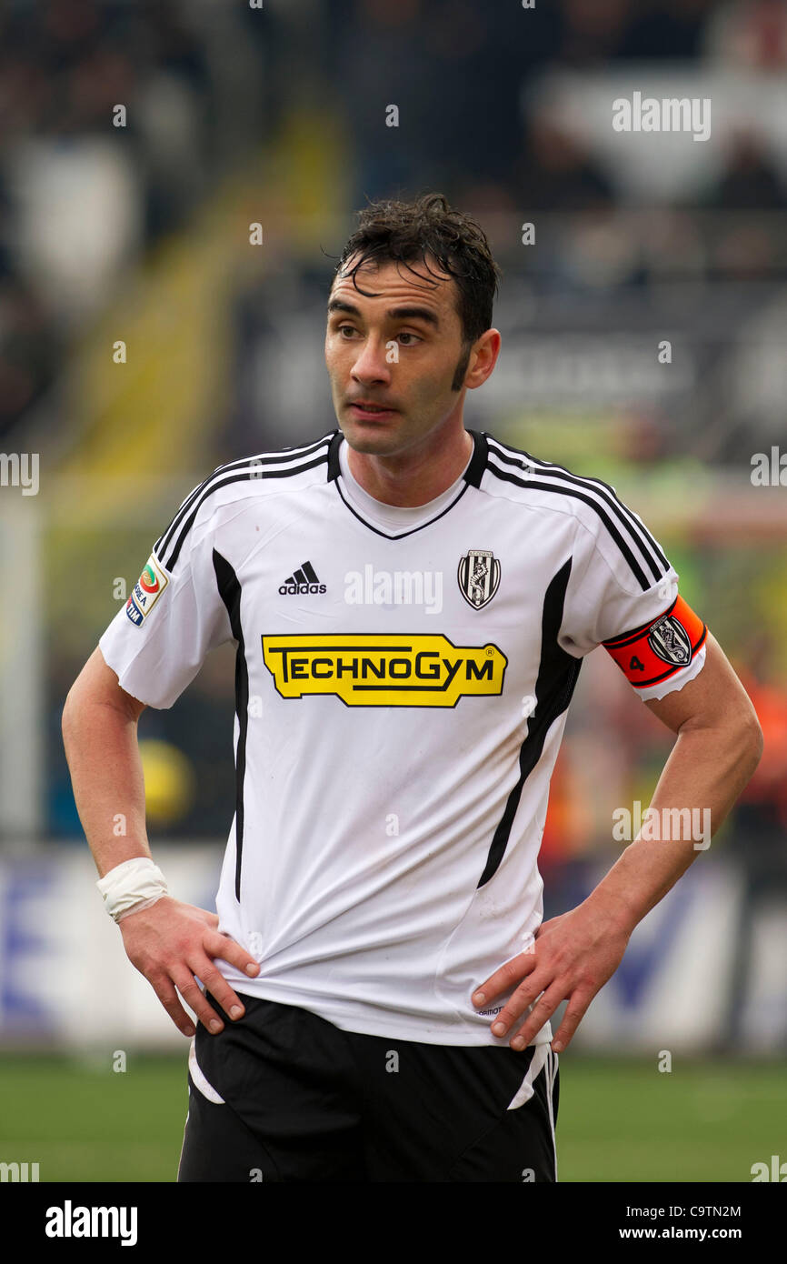Giuseppe Colucci (Cesena), FEBRUARY 19, 2012 - Football / Soccer : the ...