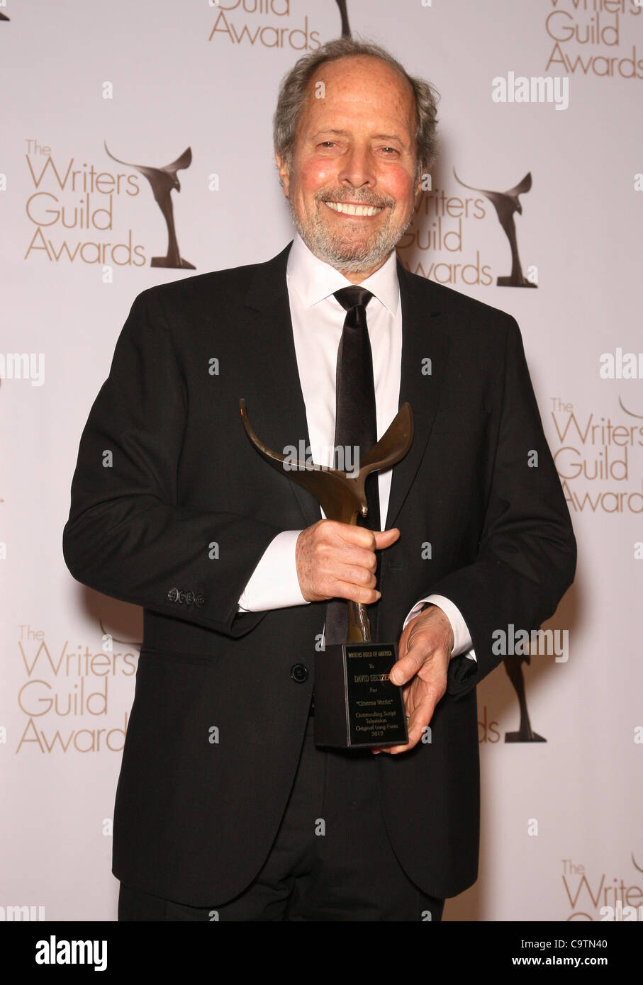 DAVID SELTZER 2012 WRITERS GUILD AWARDS PRESSROOM HOLLYWOOD LOS ANGELES ...