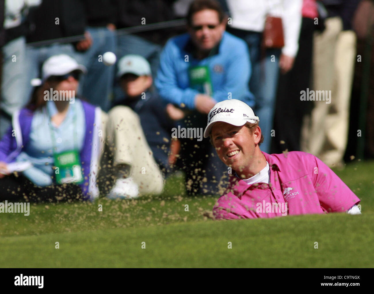 Feb. 19, 2012 - Los Angeles, California, U.S. - Bryce Molder plays in ...