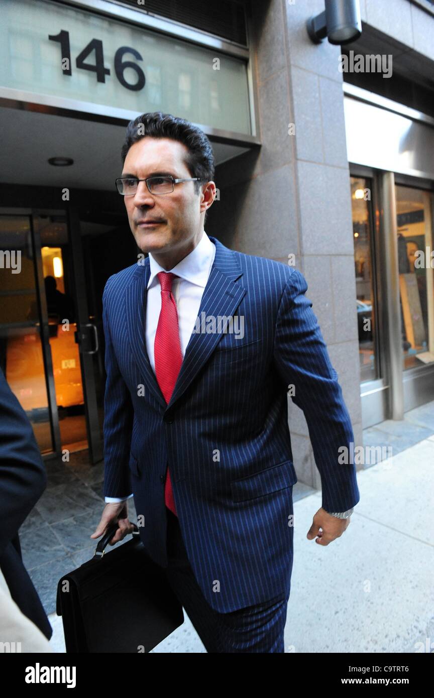 Feb. 20, 2012 - Manhattan, New York, U.S. - ADAM HOCK, accused of ...