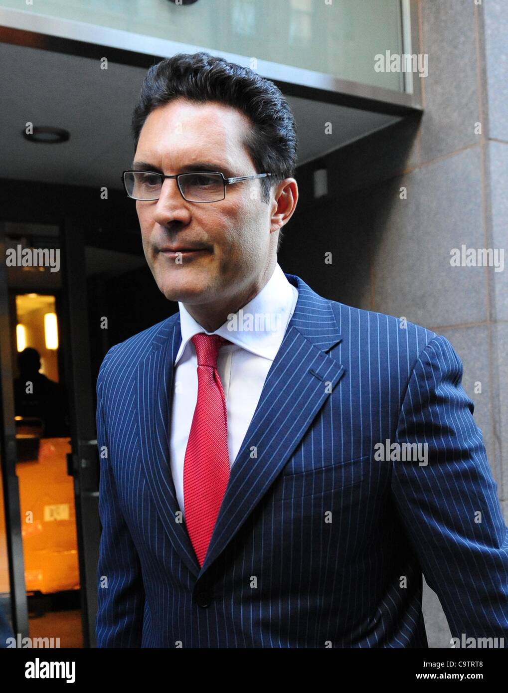 Feb. 20, 2012 - Manhattan, New York, U.S. - ADAM HOCK, accused of ...