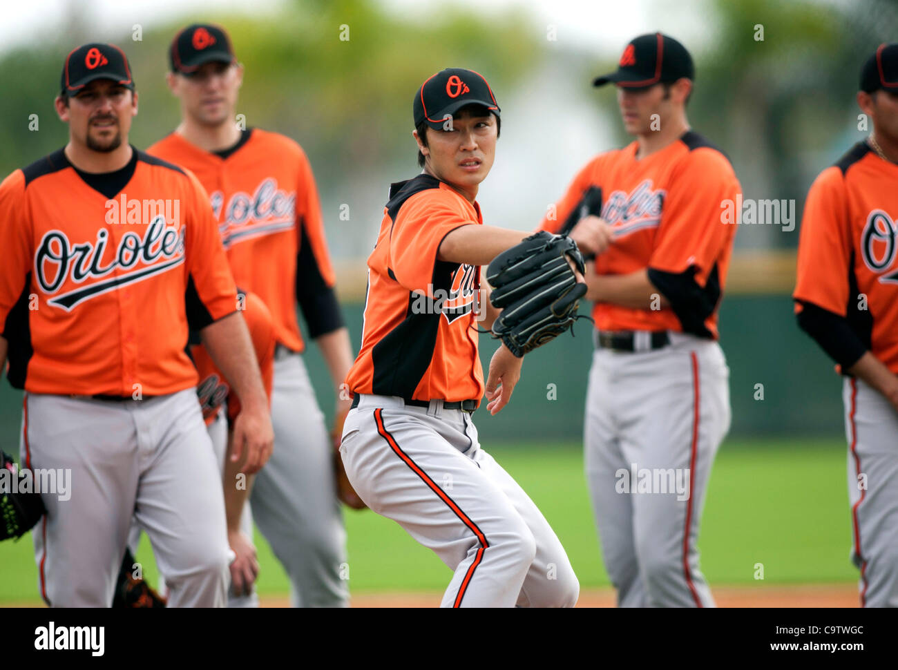 Tsuyoshi Wada (Orioles), FEBRUARY 19, 2012 - MLB : Tsuyoshi Wada ...
