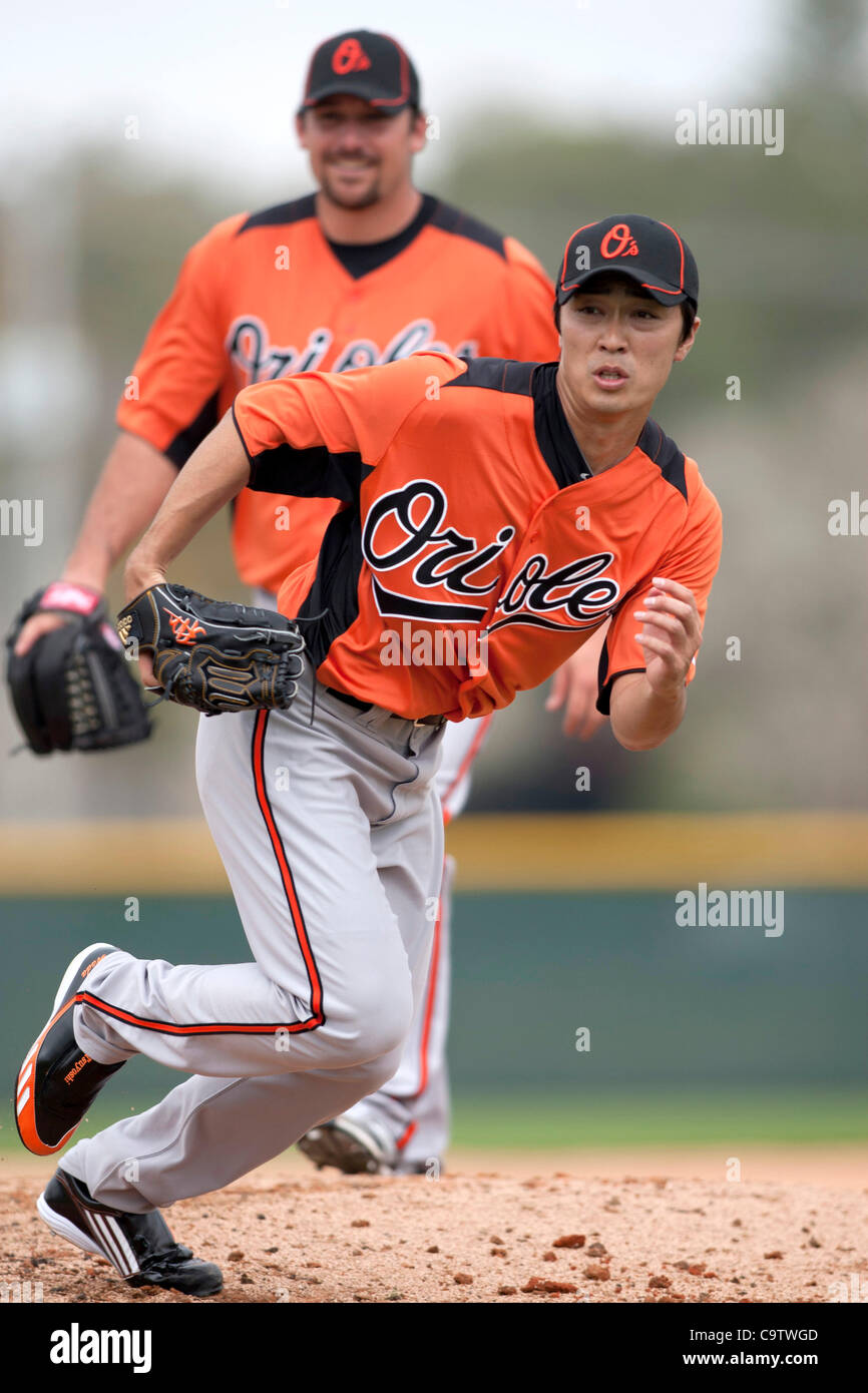 Baltimore orioles pitcher tsuyoshi wada hi-res stock photography and ...