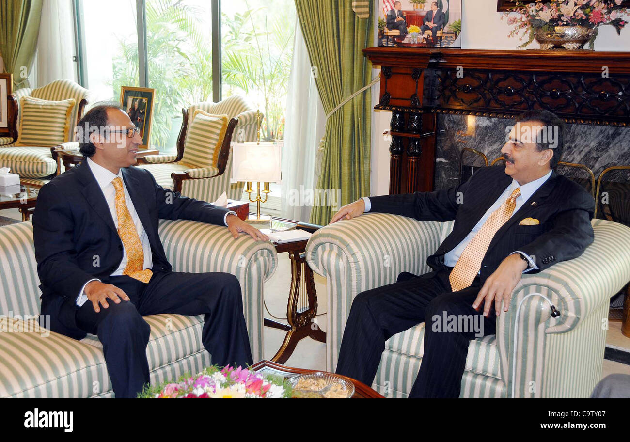 Dr abdul hafeez sheikh islamabad prime minister hi-res stock ...