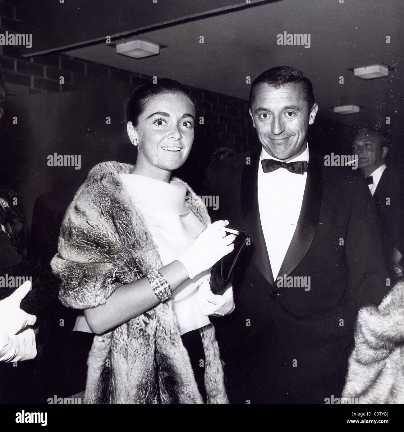 ANNA MARIA ALBERGHETTI with Claudio GuzmÃ¢â‚¬Â¡n at Portrait premiere ...