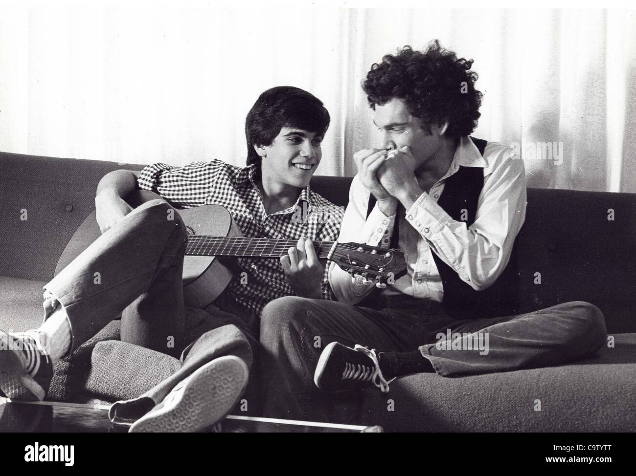 ROBBY BENSON with Charlie Fleischer.Supplied by Photos, inc.(Credit ...