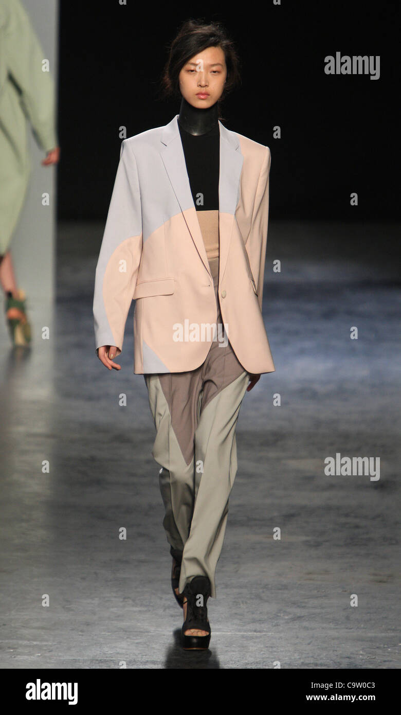 Acne Runway AW 2012/13 during London Fashion week at The Old Sorting ...