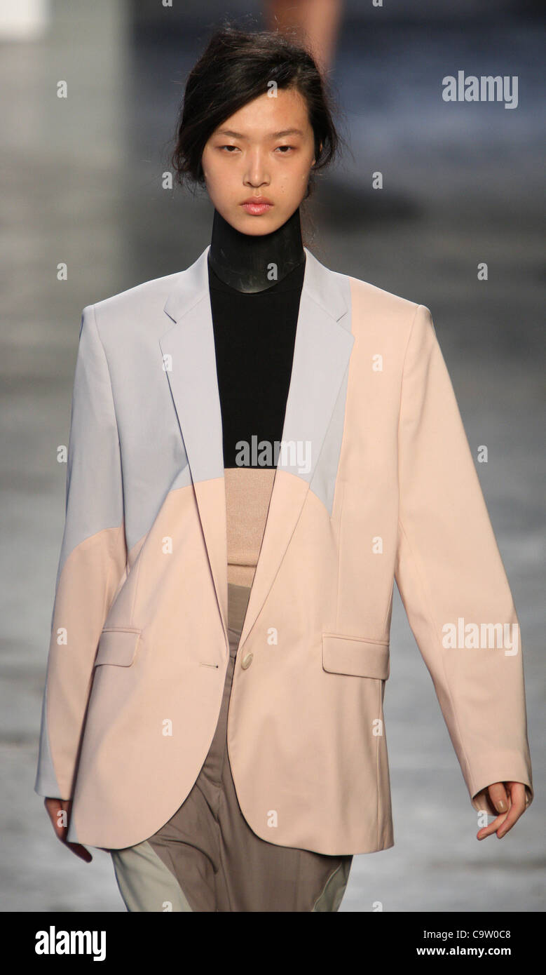 Acne Runway AW 2012/13 during London Fashion week at The Old Sorting ...