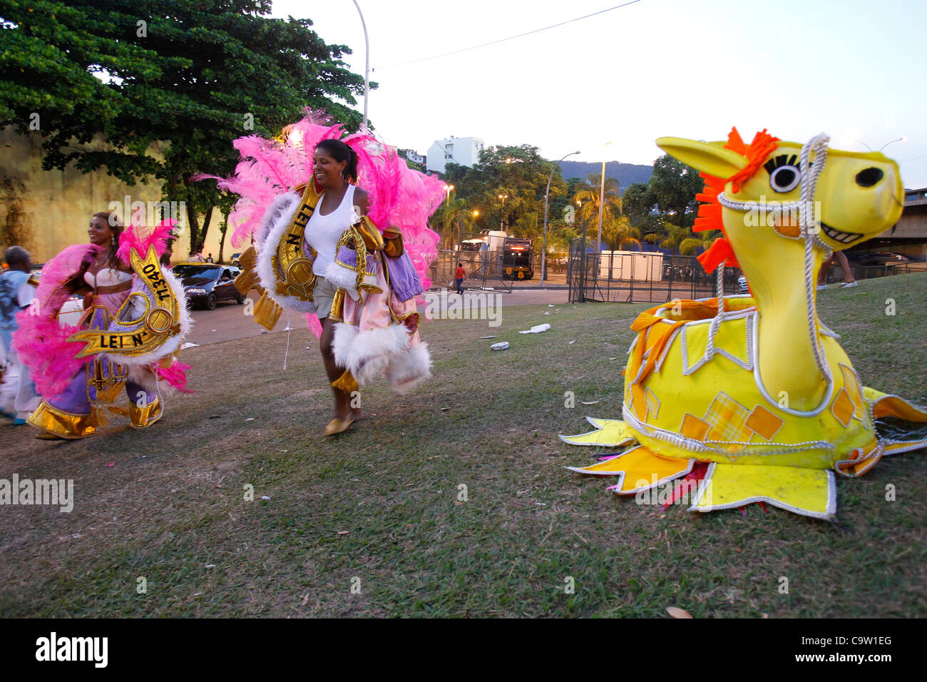 Tired people after carnival hi-res stock photography and images - Alamy