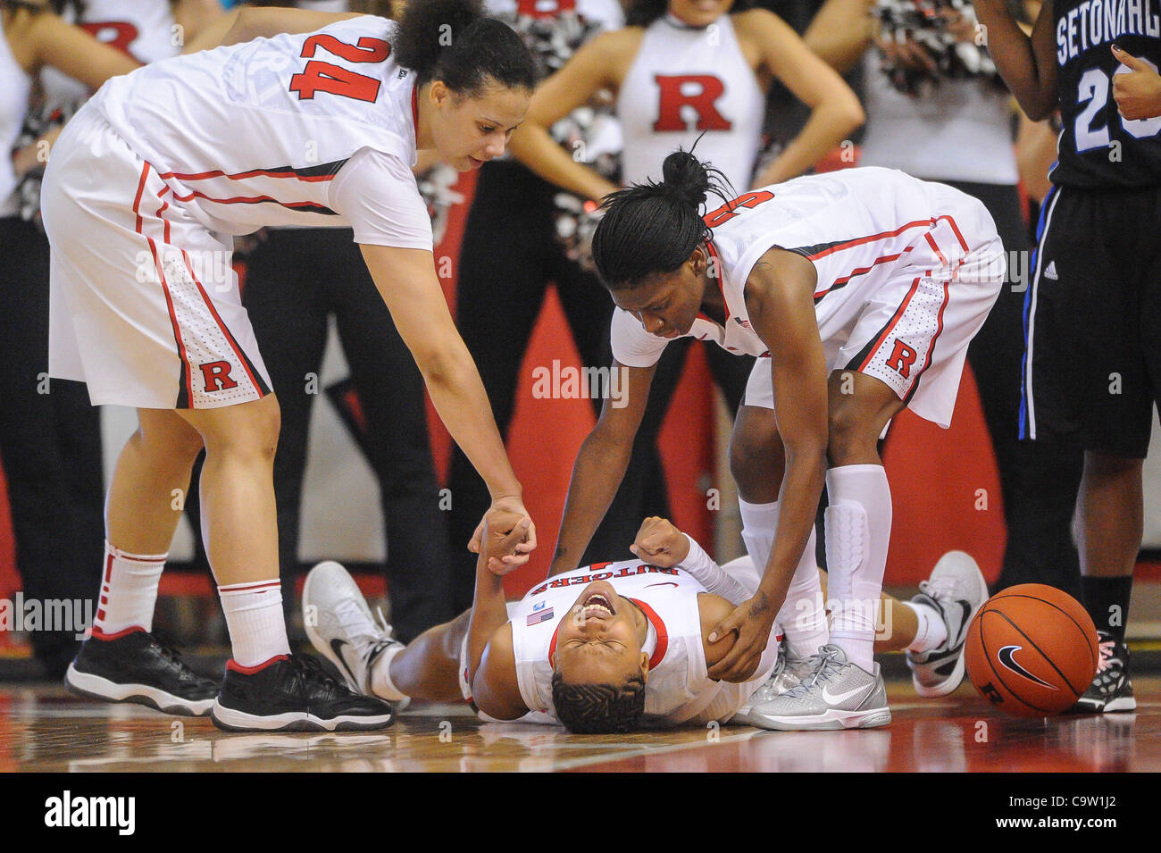 Feb. 21, 2012 - Newark, New Jersey, U.S. - Rutgers Scarlet Knights ...