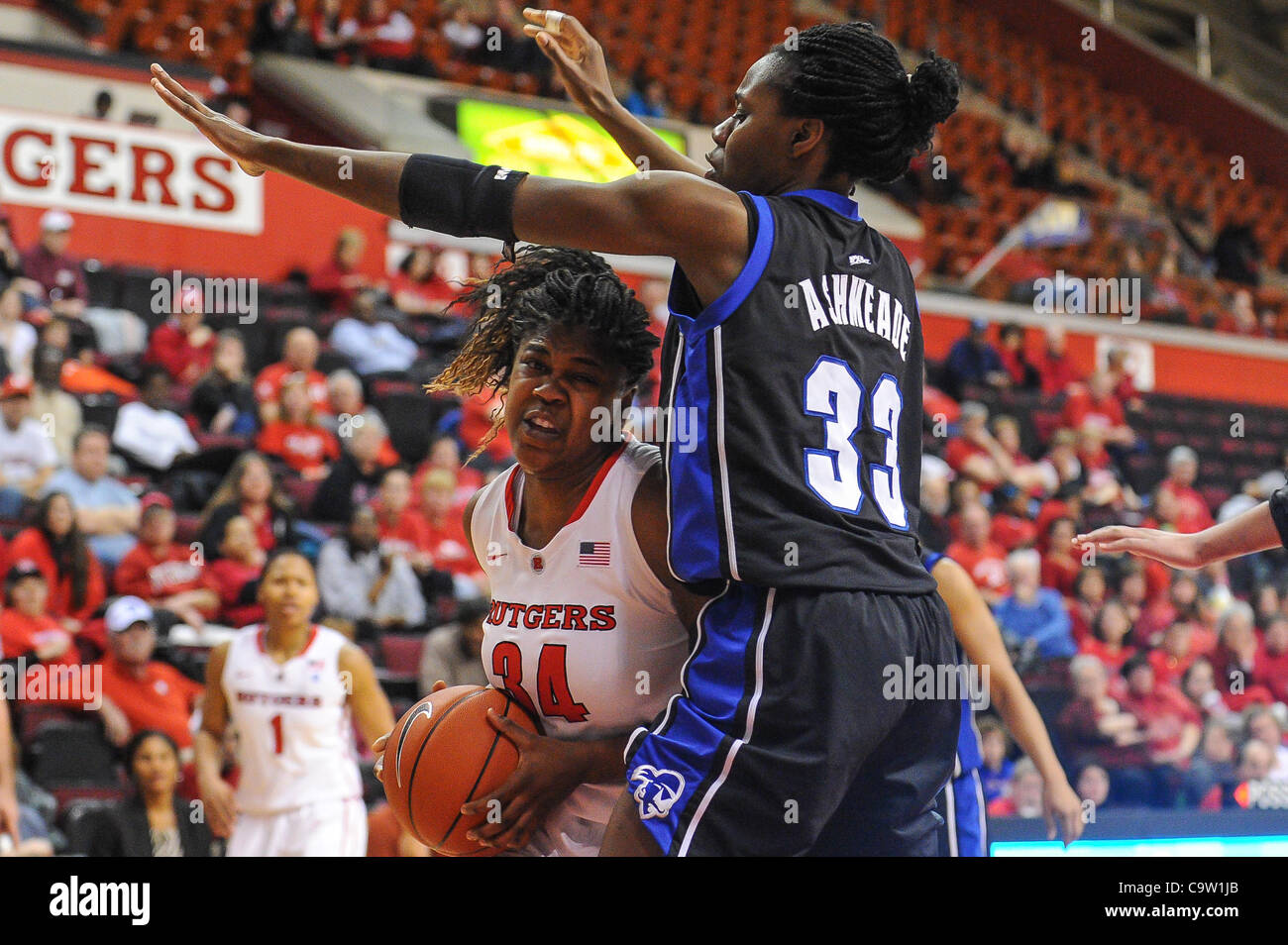 Feb. 21, 2012 - Newark, New Jersey, U.S. - Rutgers Scarlet Knights ...