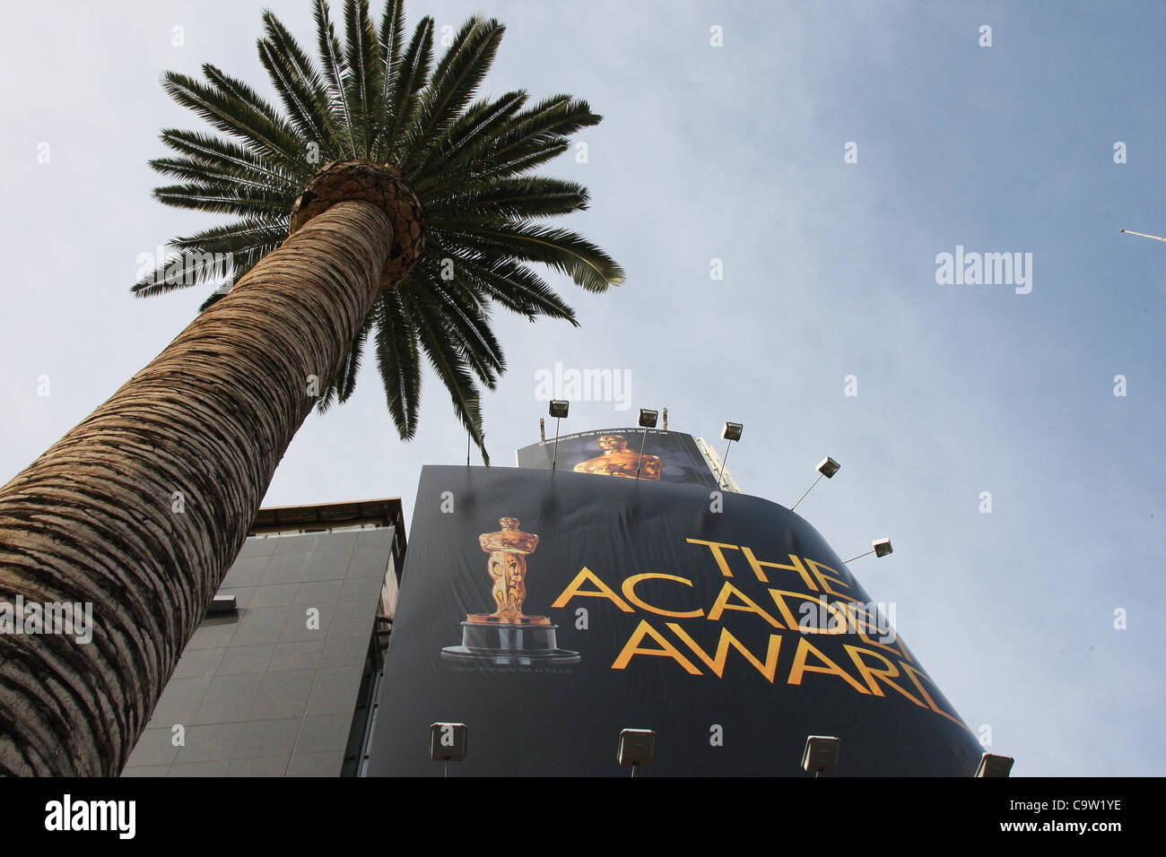 THE ACADEMY AWARDS SIGNAGE THE 84TH ACADEMY AWARDS SET UP HOLLYWOOD LOS ...